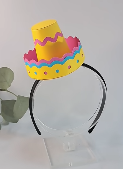 Paper Sombrero Hat Template | DIY Fiesta Craft for Kids